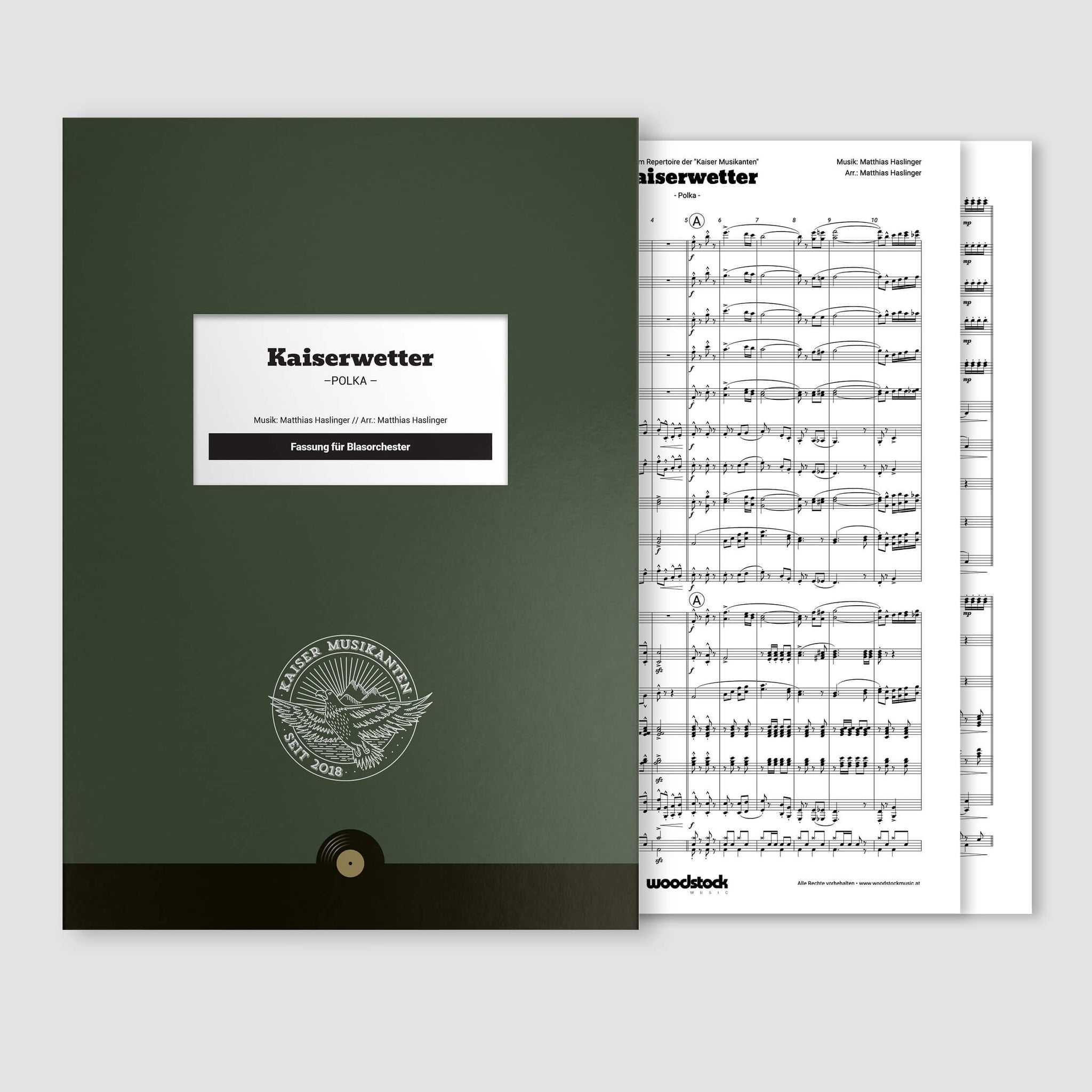 Kaiserwetter (Blasorchester / Original Noten) - Kaiser Musikanten ...